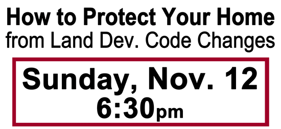 Learn how to Protect your home from the Land Development Code ...